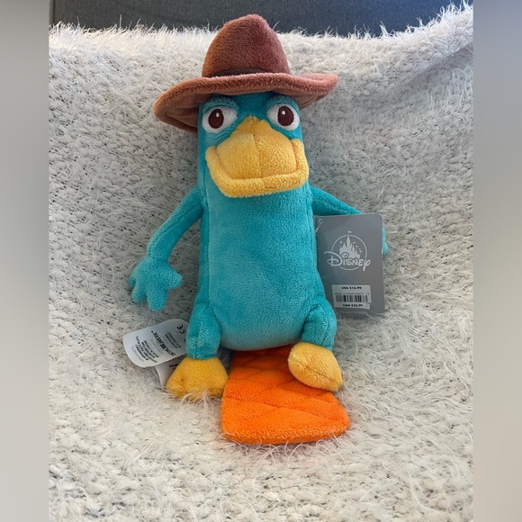Disney | Toys | New Disney Store Perry The Platypus Stuffed Animal From ...